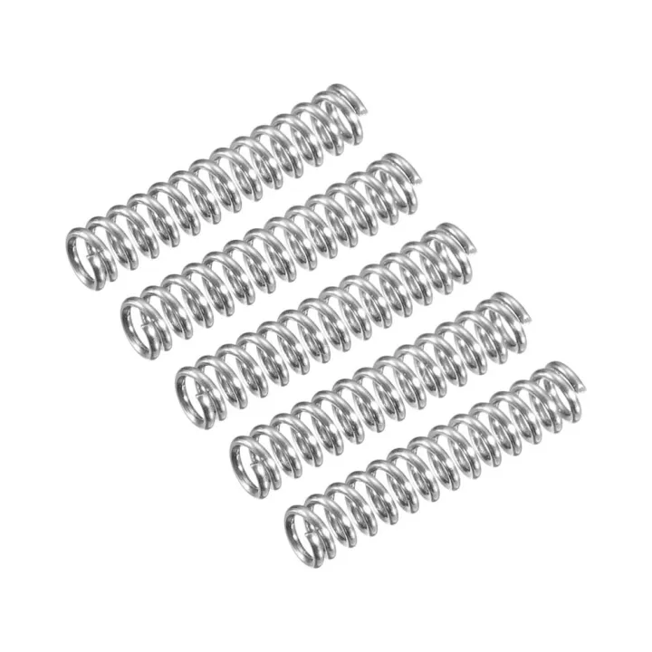 5Pcs Useful 0.5mm Wire Size Spring Steel Coil 304 Stainless Steel ...