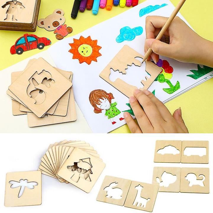 Wooden Stencil Art Kit | Daraz.pk