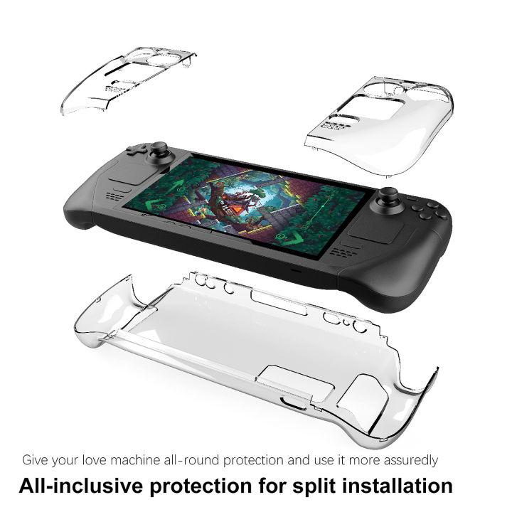 Steam Deck Game Console Protective Case Steam Deck Split Crystal Case ...