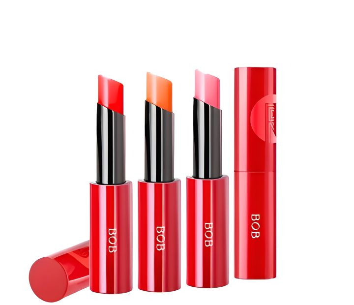 BOB Red Dot Shiny Color lipstick | changes color according to ...