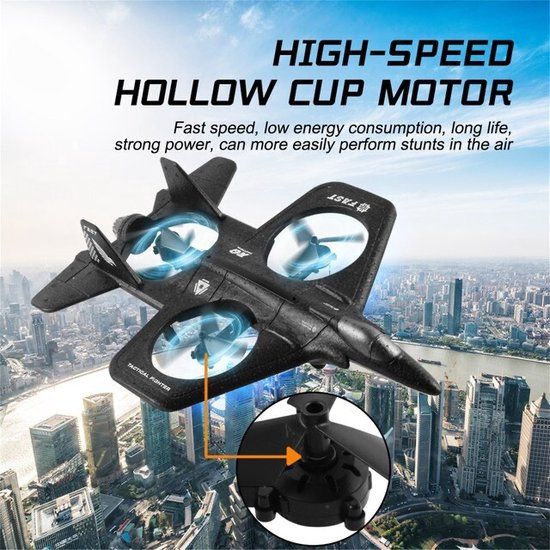 Stunt Fighter Drone Modern Combat - 6 Axis Falcon Drone with Triple ...
