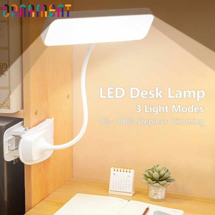 Eye Protection Studying Lighting USB Rechargeable Night Lights 3 Gears ...