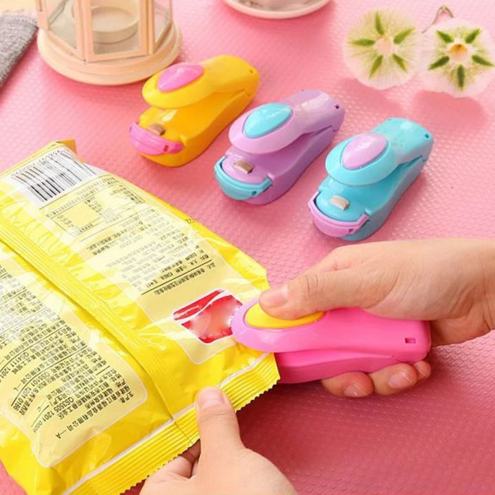 Portable Mini Heat Sealing Machine Mini Heat Bag Sealing Machine Package Sealer Thermal Plastic Food Bag Closure Portable Sealer Packing Kitchen Tools Daraz.pk