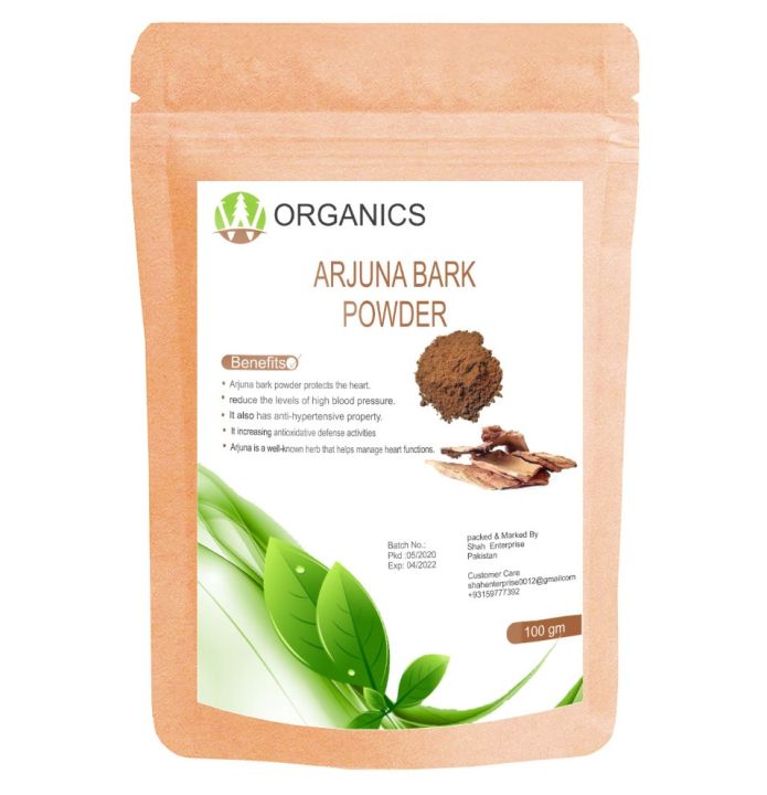 Organic Arjuna Bark Powder 100 gm | Daraz.pk