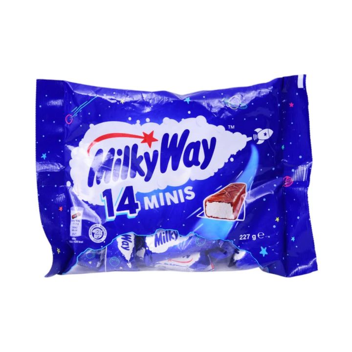 MILKY WAY CHOCOLATE 14 MINIS 227 GM (𝐢𝐦𝐩𝐨𝐫𝐭𝐞𝐝 & 𝐨𝐫𝐢𝐠𝐧𝐚𝐥) | Daraz.pk