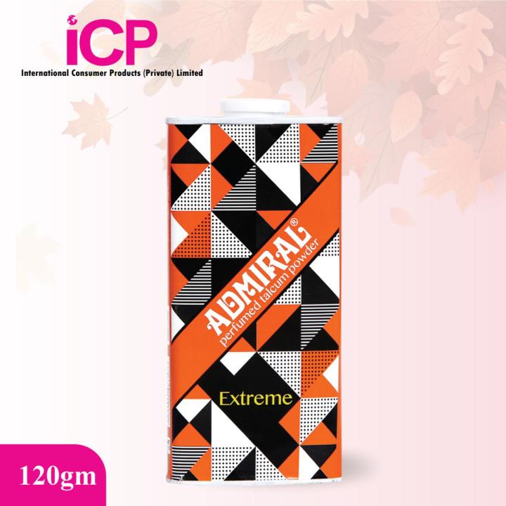 Admiral Talcum Powder Perfumed Small Extreme 120gm | Daraz.pk