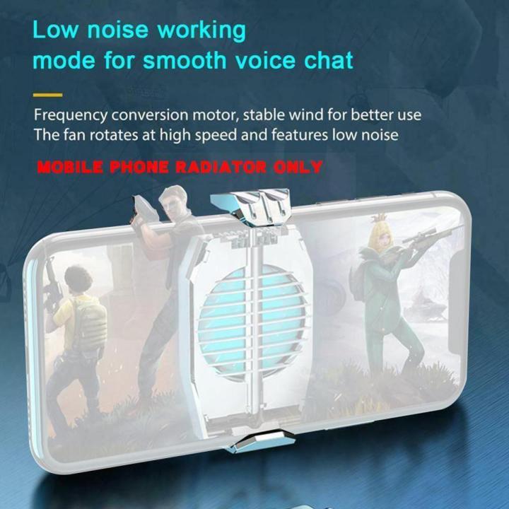 Portable Mobile Phone Radiator Turbo Hurricane Game Cooler Cell Phone ...