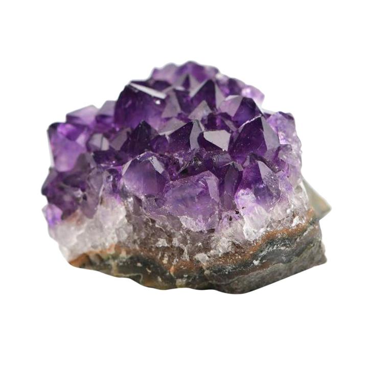 Natural Raw Amethyst Quartz Geode Druzy Collection Cluster Specimen 20 ...