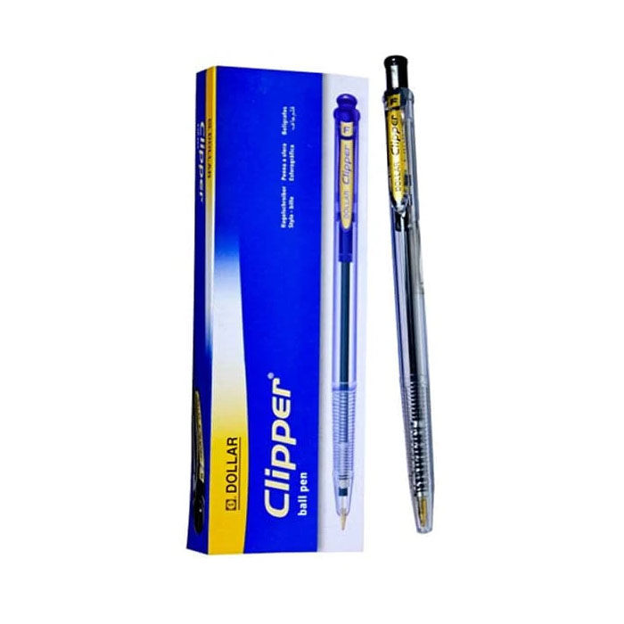 Dollar Clipper Ballpoint Pen Pack of 10 | Daraz.pk