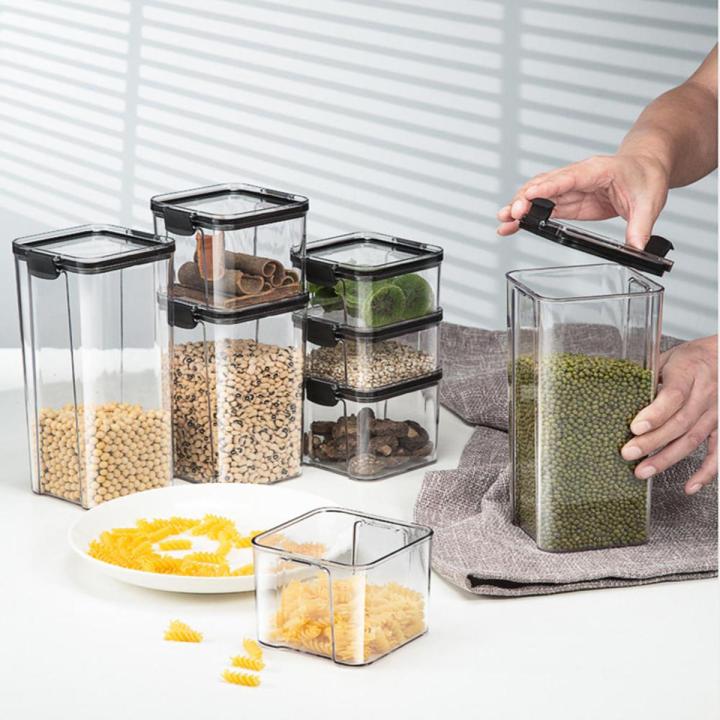 Food Storage Containers, Airtight Cans, Plastic Storage Boxes, Stackable Food Storage Boxes ...