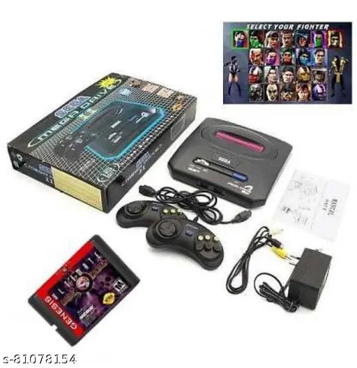 Classic Sega Mega Drive 2 Console - Retro Gaming Experience with 400 ...