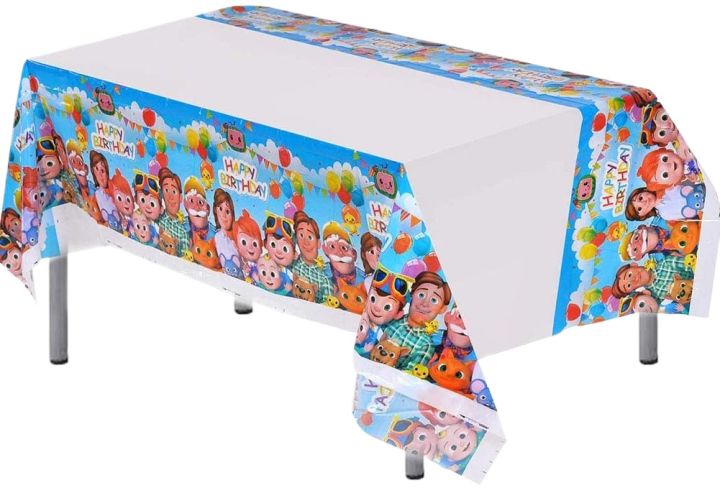 Cartoon character Table sheet, Cover Hello Kitty,Frozen,Unicorn,Spider ...