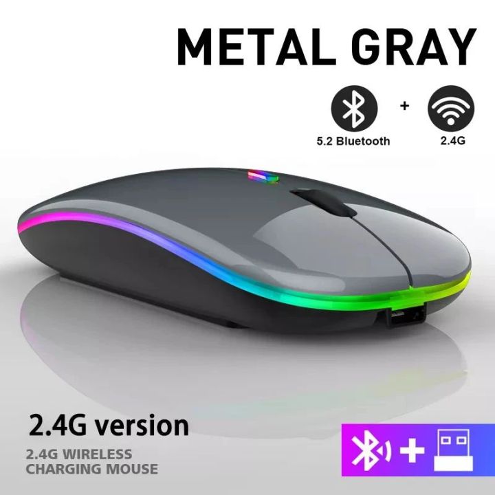 "HP W10 Wireless RGB Gaming Mouse - High-Precision, Ergonomic Design ...