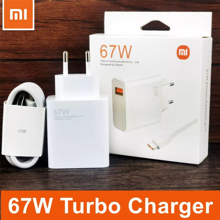 100% Original Xiaomi_67W Turbo Charger | Original 67W EU GaN Adapter QC ...