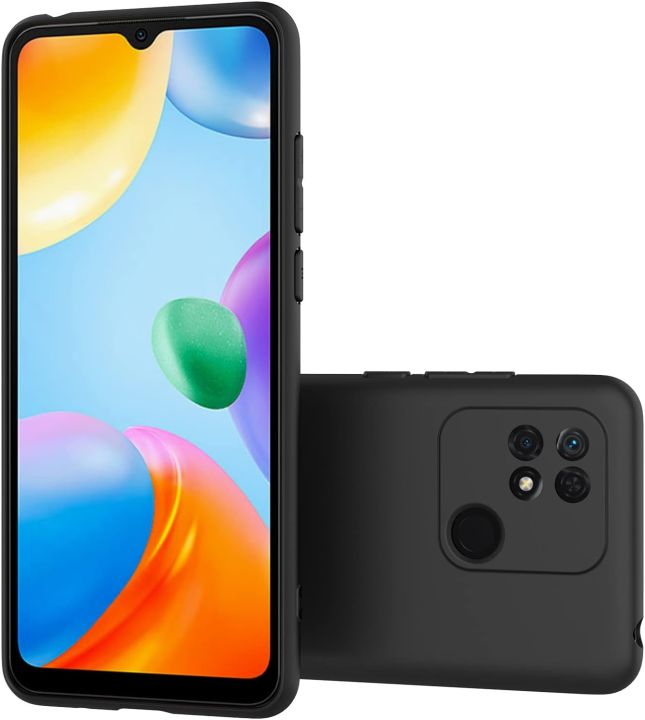 Xiaomi Redmi 10C BLACK SOFT SILICON BACK COVER | Daraz.pk