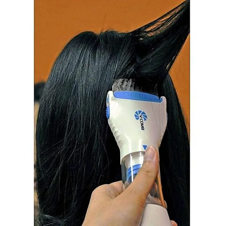 V Comb Head Lice Machine With Filter Head Lice Treatment Machine ...