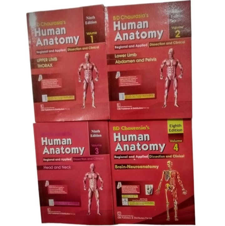 BD Chaurasia's Human Anatomy: Regional & Applied Dissection & Clinical ...