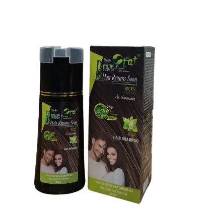 Dark Brown Hair Dye Shampoo - 200ml: Get Gorgeous Hair Return Soon ...