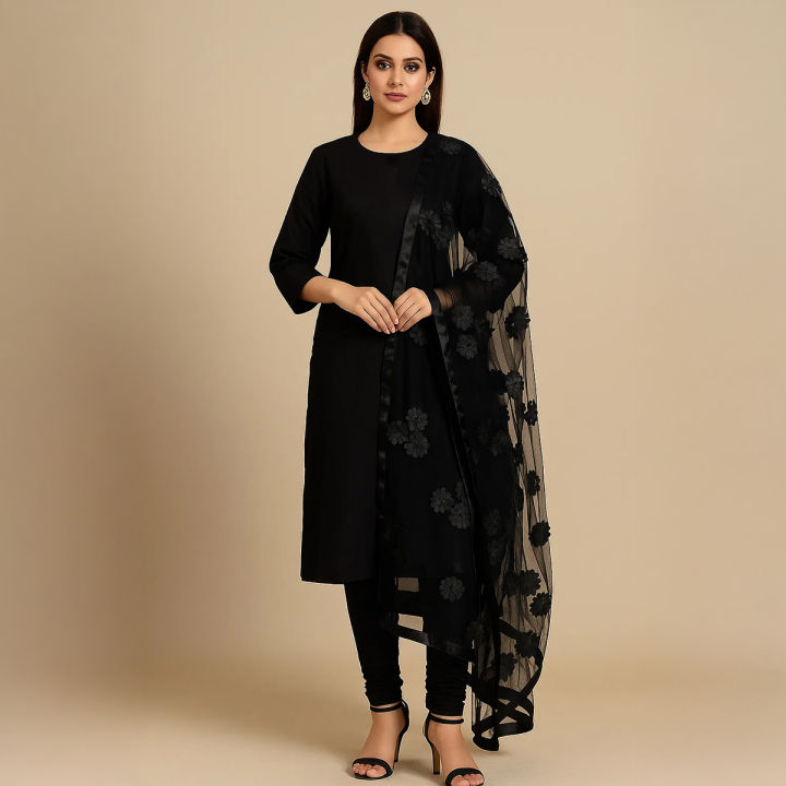 Shah Kamal Unstitched Katan Silk 2‑Piece Suit for Women | Traditional ...