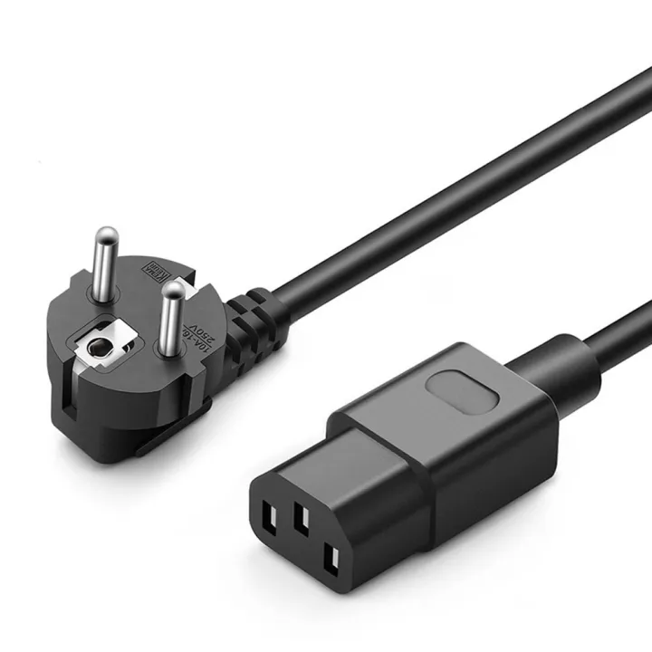 Premium Imported 1.5M Power Cable for Desktop PC – Heavy Duty 3-Pin AC ...