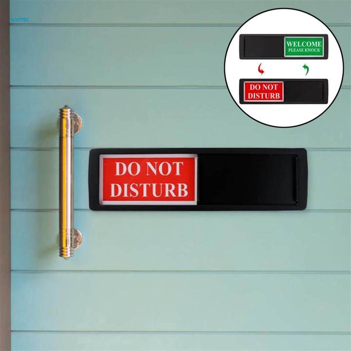 Slider Privacy Do Not Disturb Sign for Office Home Bedroom Restaurant ...