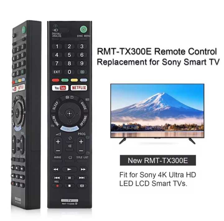 SONY Universal Remote for LCD & LED TV with Youtub & Netflex Button ...