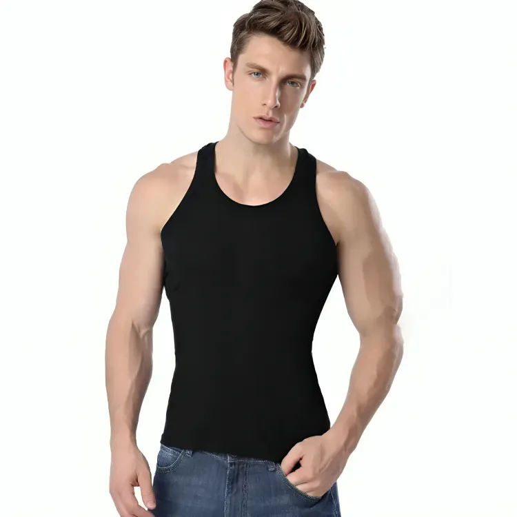 Pack of 1 and 3 Imported Cotton Vest for Men, Sleeveless Tank Top for ...