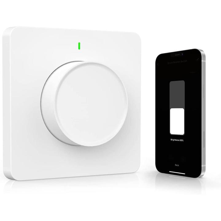Alexa Maxcio Dimmer, Smart Wi-Fi Light Switch, Rotatable LED Dimmer ...