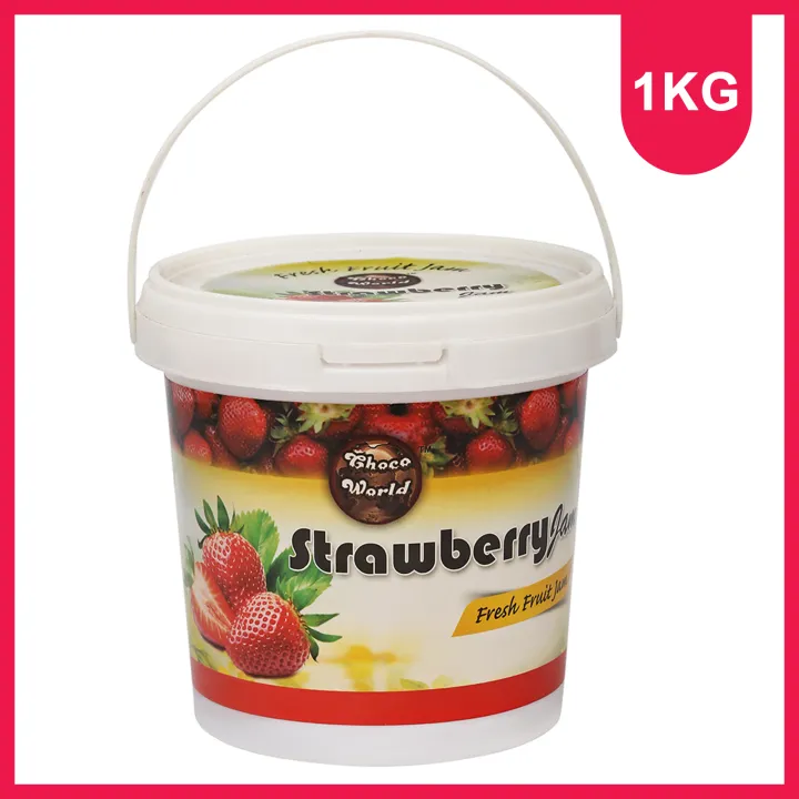 Strawberry Jam – 1 KG | Real Fruit Taste | Made in Pakistan by Choco ...