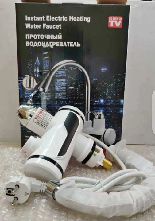 Instant Electric Water Heater Tap Faucet Digital Display Temperature ...