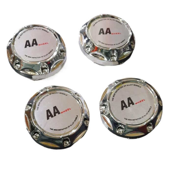 Premium Quality SET OF 4 AA Wheels Car Wheel Center Caps 6.35 cm - 2.5 ...