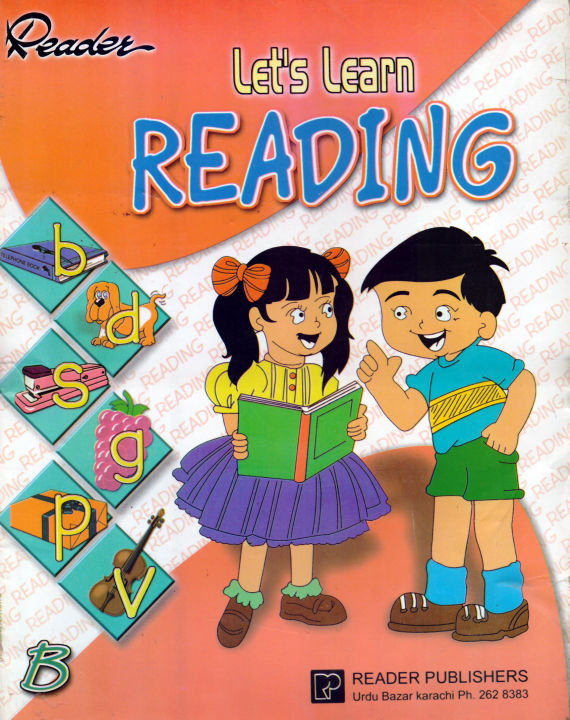reader lets learn reading book b | Daraz.pk