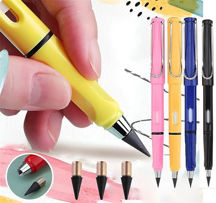 Life Time Lead Pencil,Unlimited Writting Technology pencil,Best Quality ...
