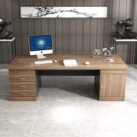 Office Table Desk Table Boss Computer Table Office Room Desk 60x24x30 ...