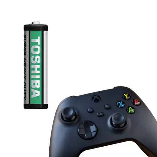 Toshiba 1.5V AA Batteries for Xbox Controller | Long-Lasting Power ...