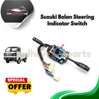 Suzuki Bolan Steering Indicator Switch| Suzuki Bolan Indicator Assembly ...