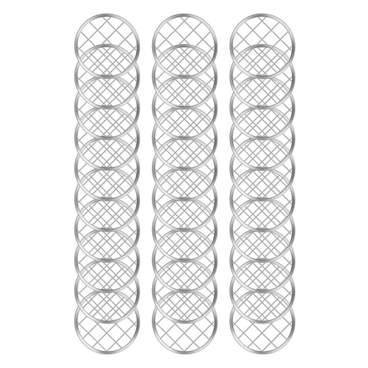 JAERBEE 30 Pieces Flower Mason Jar Flower Lid Floral Frog Vase Insert ...