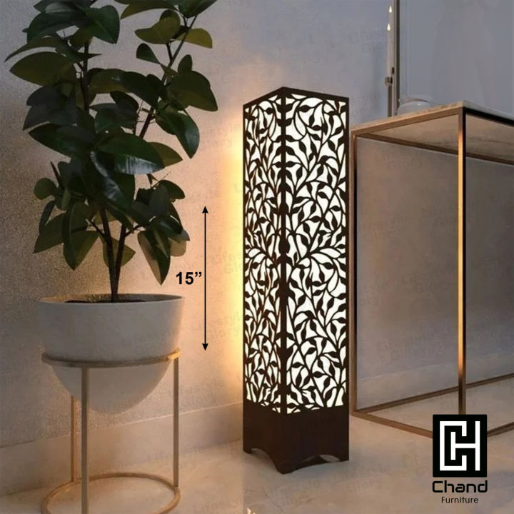 Chand Furniture Brand 3D Laser Cut Different designs Wooden Side Table ...