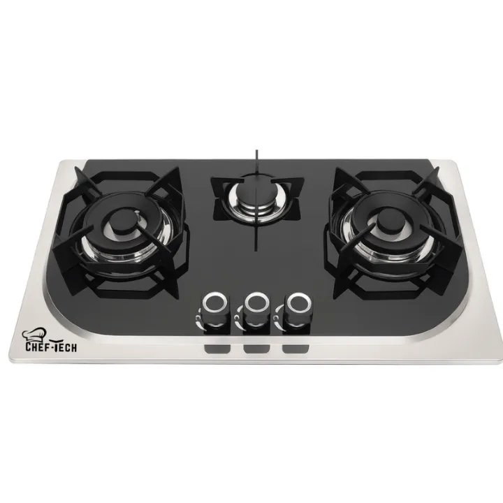 Cheftech Automatic Gas Stove Imported Stainless Steel with EPS Burner ...