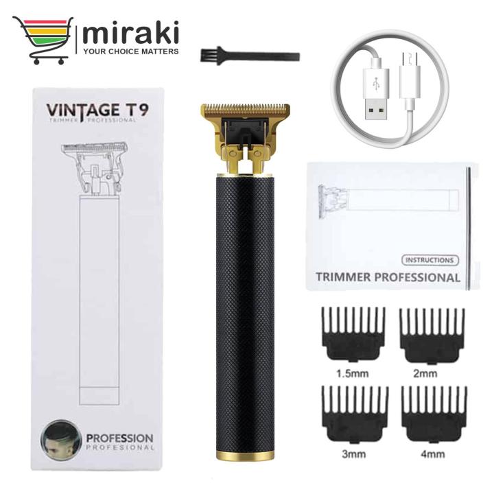 Original Vintage T9 Professional Hair Trimmer for Men Zero Gapped ...