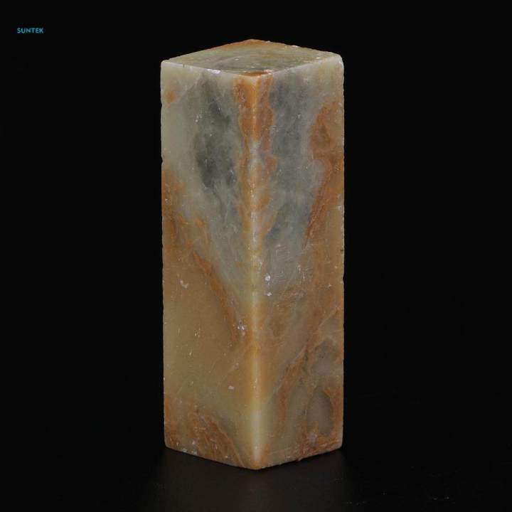 3Pc DIY Carving Chinese Stone Chop Stamp Material Seals Stone Ornament ...