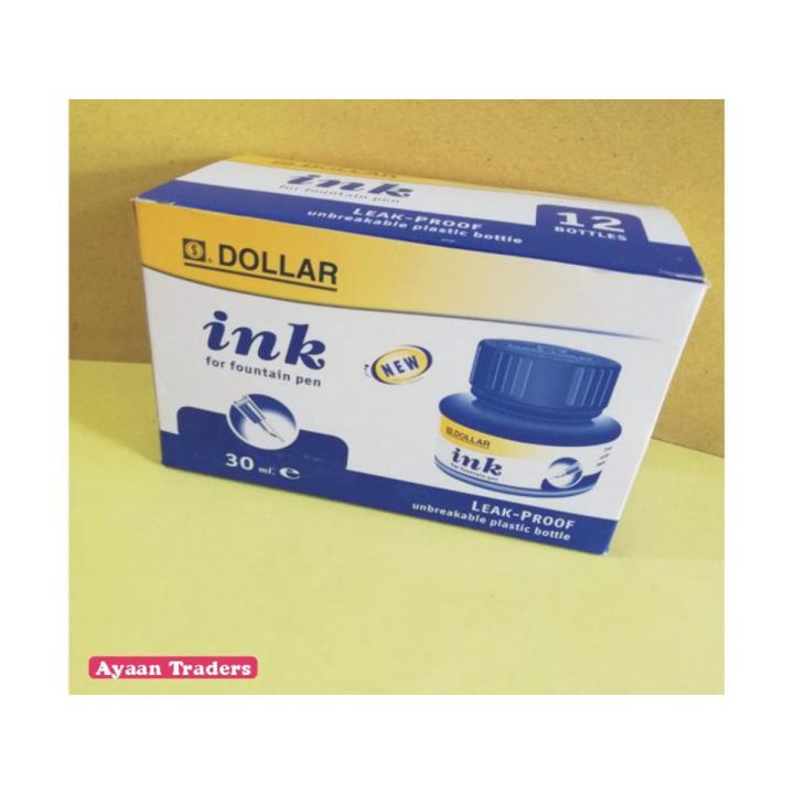 Dolar Ink For Fountain Pens 30 ml 6 pcs | Daraz.pk