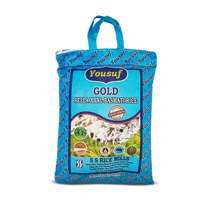 Yousuf Gold Sella Basmati Rice - Premium Quality Pakistani Basmati Rice ...