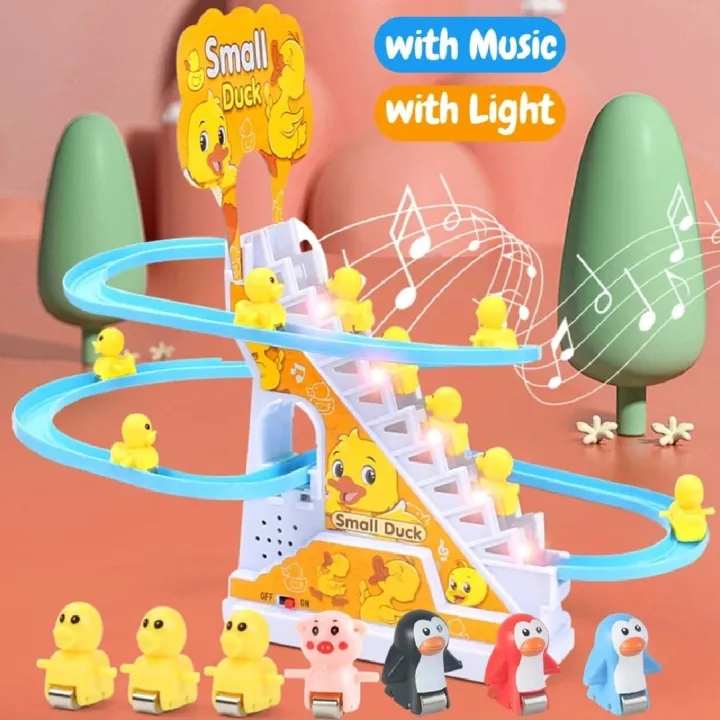 Cute Small Baby Duck Roller Coaster Toy with 4 Ducks , kids toys good ...