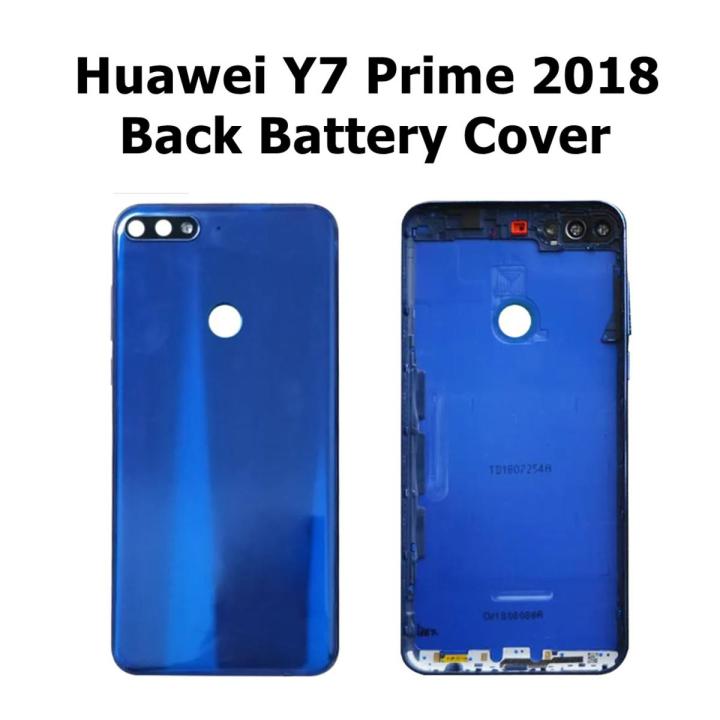 Huawei Y7 Prime 2018 Back Battery Cover Rear Door Housing Case For ...