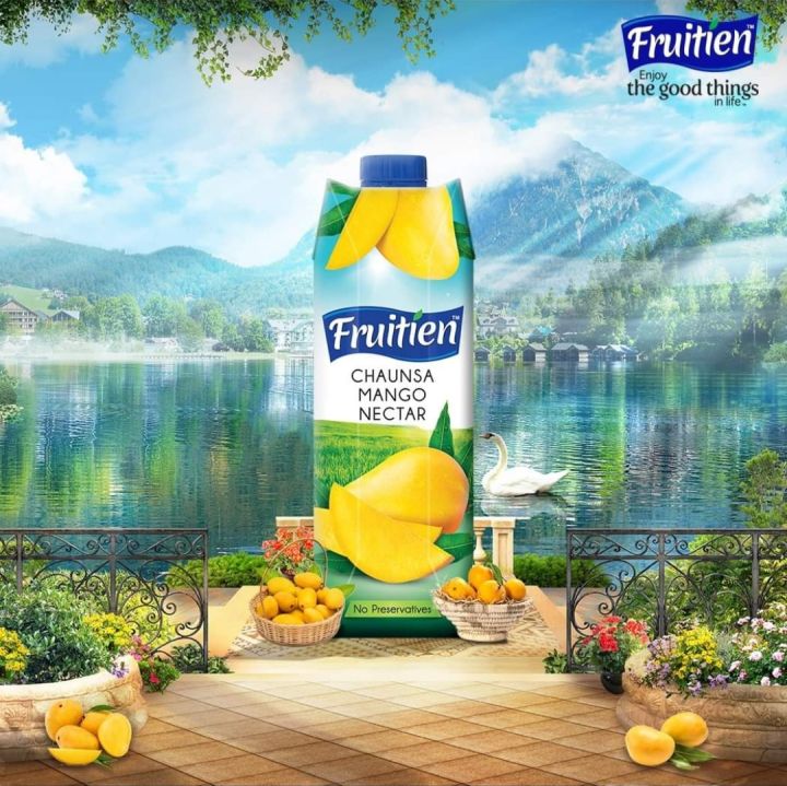 Fruitien Nectar Mango Juice 1000ML (Pack of 12) | Daraz.pk
