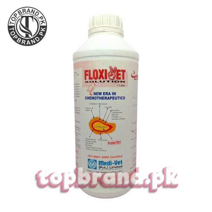 Floxivet Solution – Floxi Vet Broad-Spectrum Antibiotic for Livestock & Poultry and for fancy ...