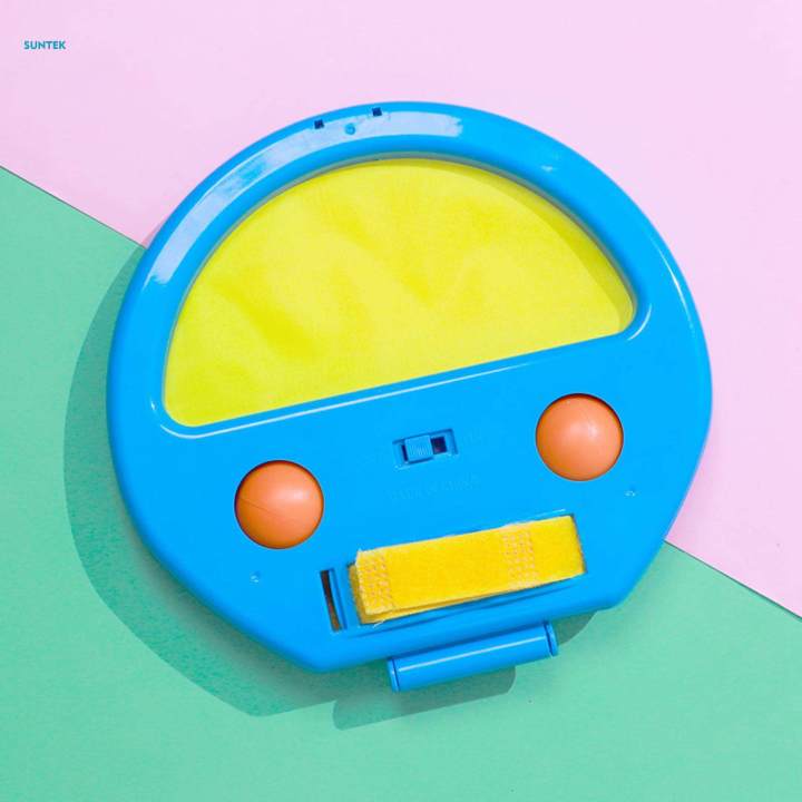 Children Hand Catching Ball Racket Game Set Toss Grasp Game Parent ...