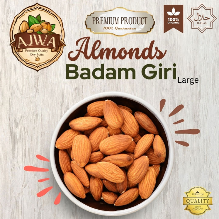 Premium Almonds - Almonds 1kg – Kalmi Badam 1 Kg pack | Daraz.pk