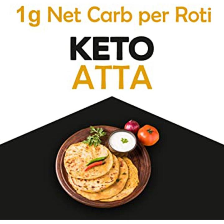 NutroActive Keto Atta (1g Net Carb Per Roti ) Extremely Low Carb Flour ...